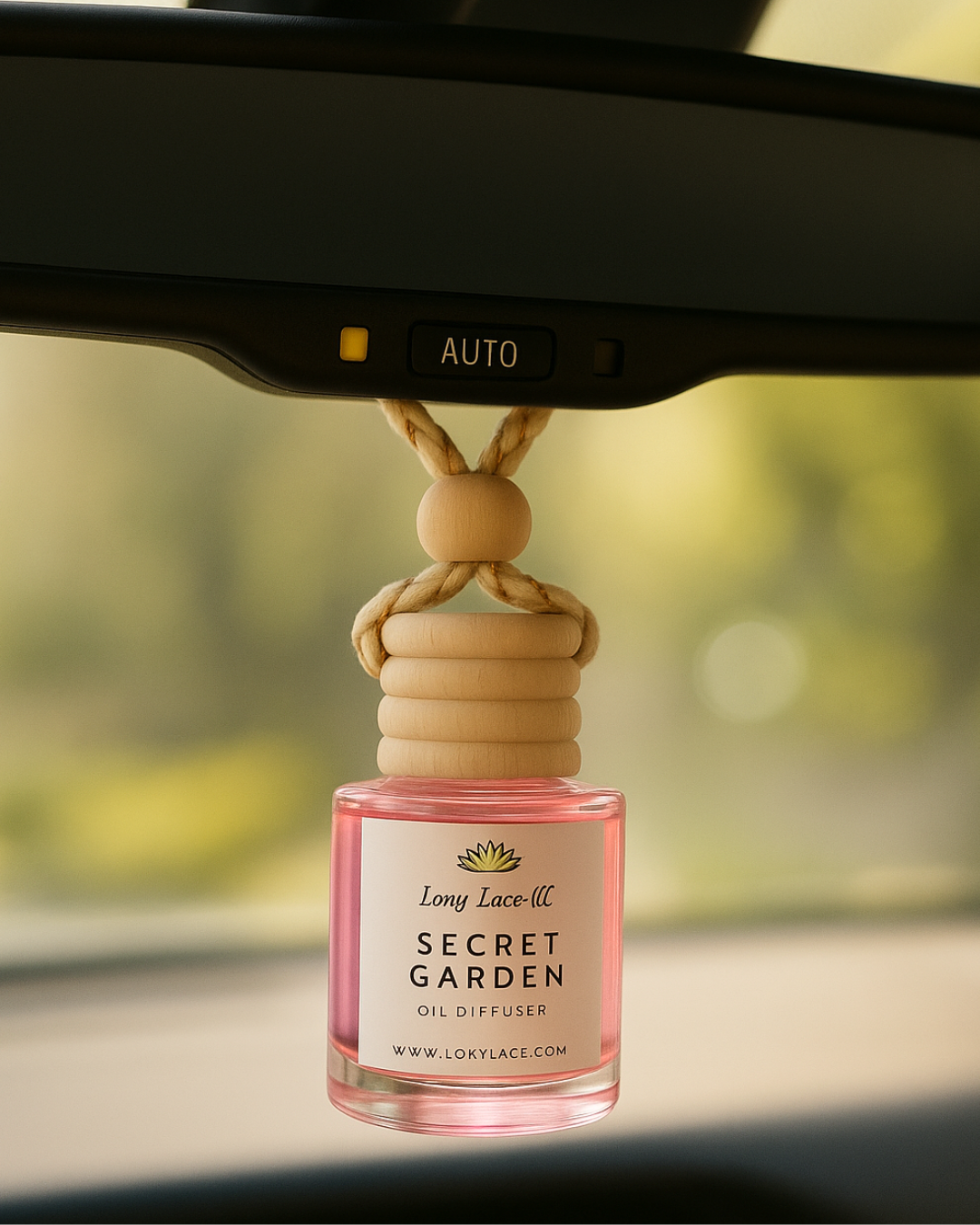 Secret Garden Hanging Car Oil Diffuser